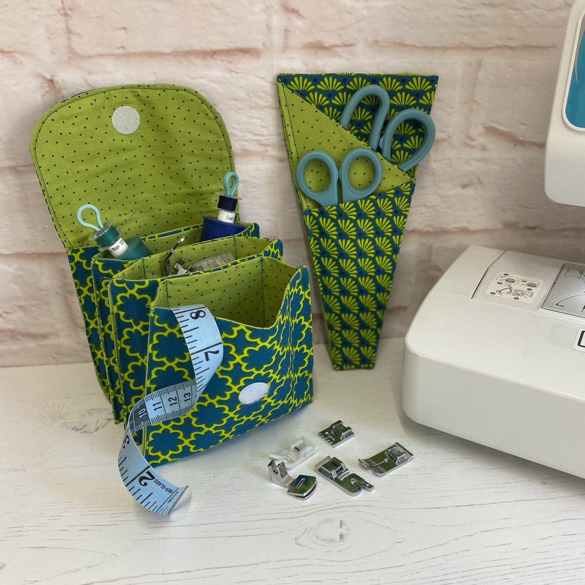 Extendable Purse & Scissor Keeper Pattern – owl and sewing cat
