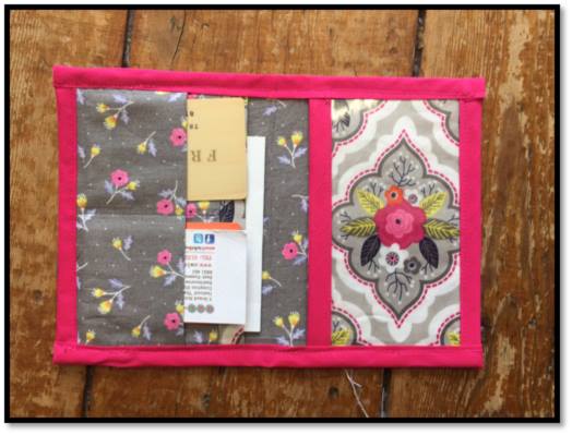 Credit Card Holder Pattern – owl and sewing cat