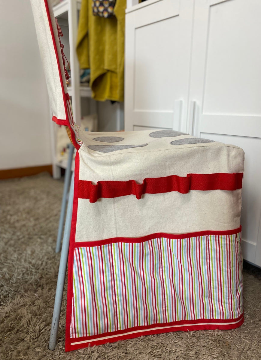 Play Kitchen Chair Cover Pattern – owl and sewing cat