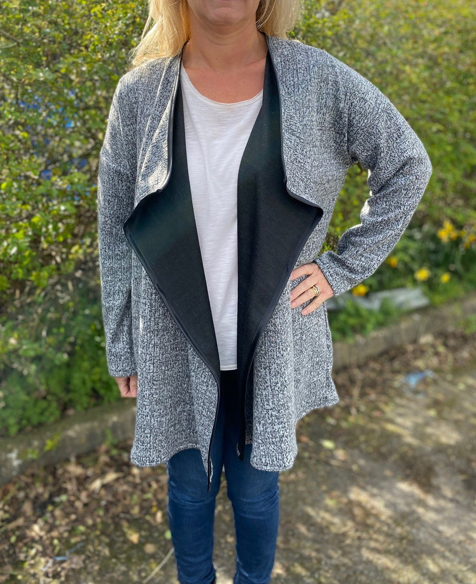 Waterfall Cardigan Pattern (sizes 10-28) – owl and sewing cat